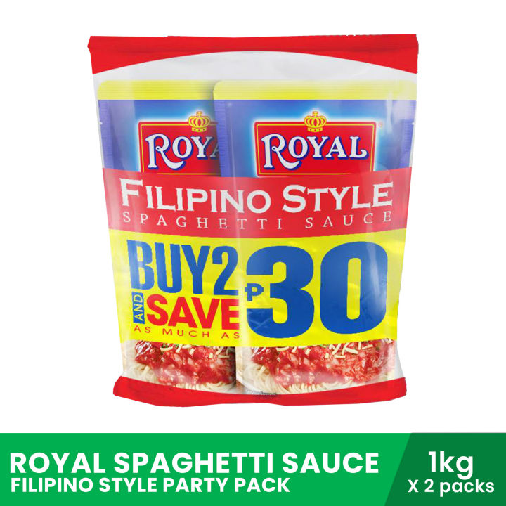 ROYAL Spaghetti Sauce Filipino Style 900g x 2 Party Pack, pasta sauce ...