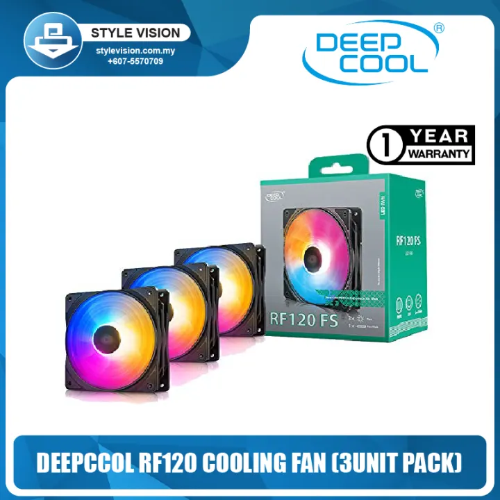 DEEPCOOL RF120 FS COOLING FAN (3UNIT PACK) | Lazada