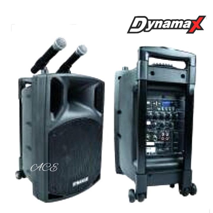 PRO110A Dynamax Portable PA System 10" Speaker with Bluetooth and 2 ...