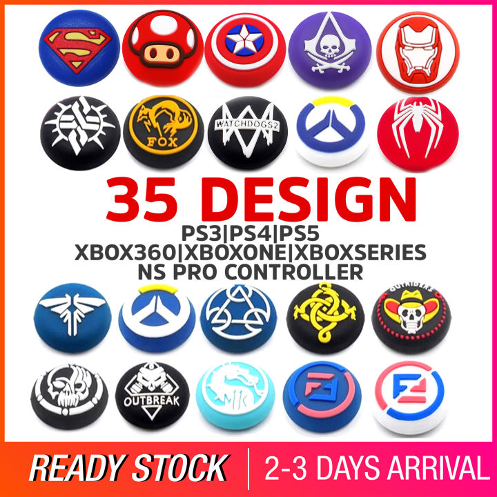 Gaming Controller Thumb Stick Cover Analog Cap for PS5/PS4/PS3/XBOX/PRO ...