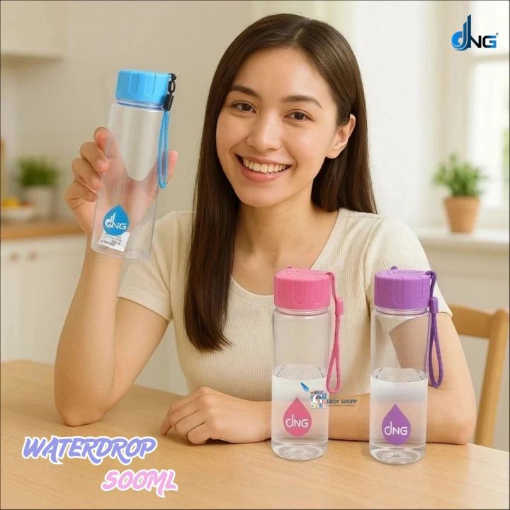 DNG Botol Minum Waterdrop 500ml - Botol Air Unik Foodgrade, Tahan Panas ...