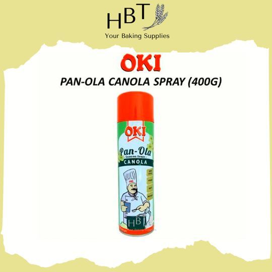 Oki Pan-Ola Canola Spray 400g | Panola Cooking Oil Spray Non-Stick ...