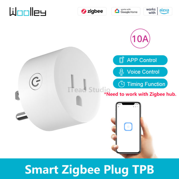 WOOLLEY Zigbee Plug ปลั๊กอัจฉริยะ 10A ปลั๊กอัจฉริยะ eWeLink APP / ปลั๊ก ...