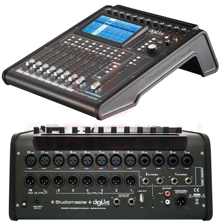 Digital Mixer มิกซ์ดิจิตอล Studiomaster รุ่น Digilive16 Compact ...