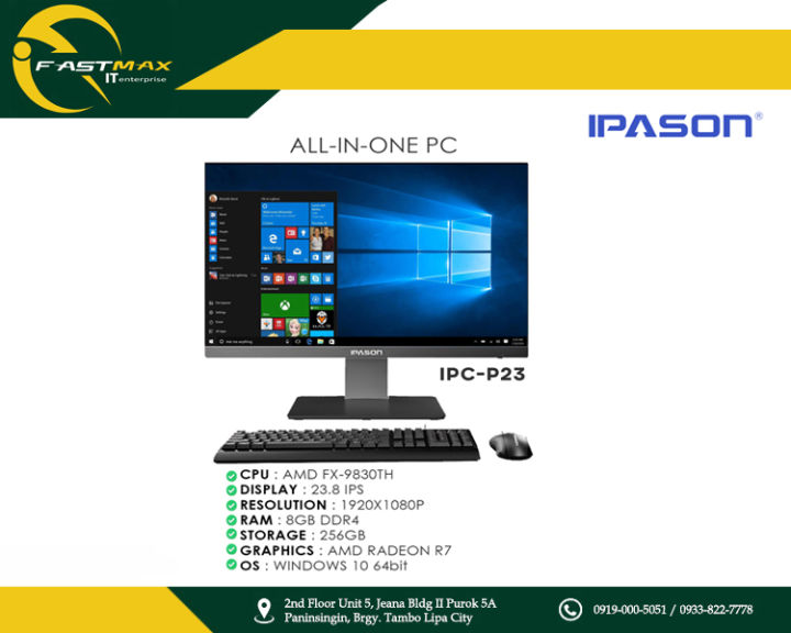 IPASON IPC P23 ALL-IN-ONE | Lazada PH