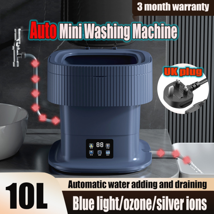 【Malaysia 3PIN Plug】10L Fully Automatic Folding Washing Machine ...