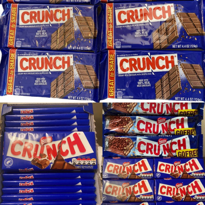 Nestle Crunch Bar 100g/124g and Gofret Crunch 30g | Lazada PH