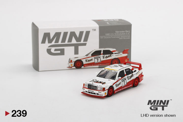 MINI GT 1:64 MercedeS Benz 190E 2.5-16 Evolution II #7 "East" 1991 DTM ...