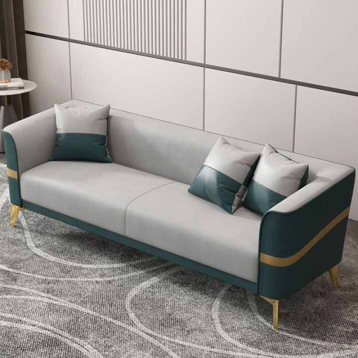 (Free cushions) Apartment Sofa 2/3 Seater Technology Cloth Sofa ...