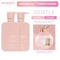 [BUNDLE SET] MONDAY GENTLE Shampoo + Conditioner (354 ml x 2) EXP: July ...