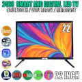 JMS 6 TYPES OF SMART TV DIGITAL ISDB-T WITH BLUETOOTH LED TV 2268S ...