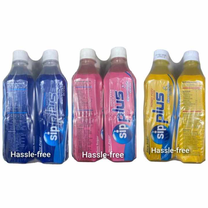SIP PLUS ELECTROLYTE FLARORED DRINK (4 x 500ml) MADE IN PRC | Lazada PH