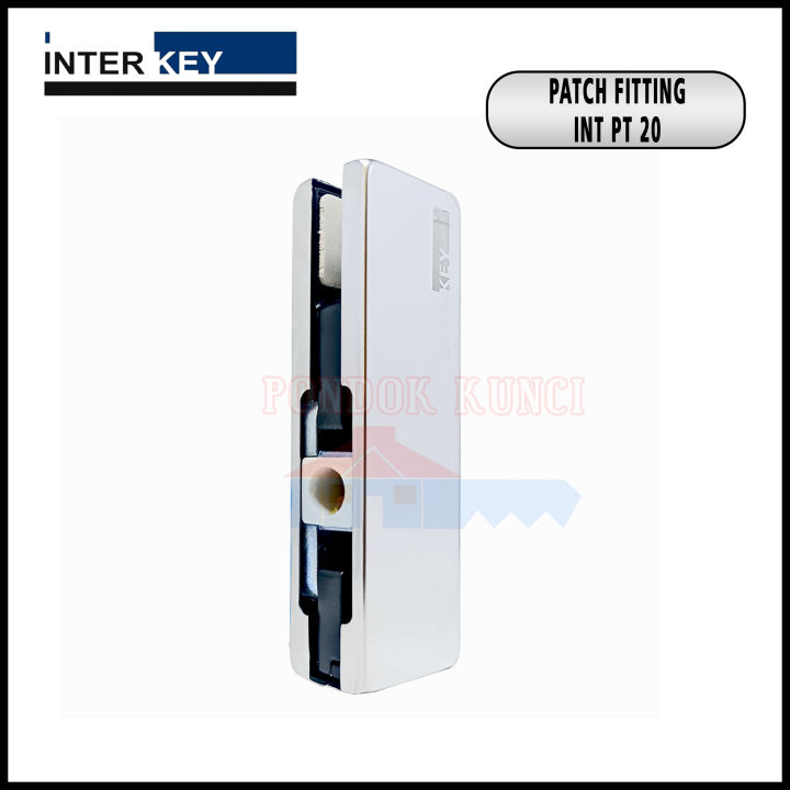 Patch Fitting PT 20 Interkey Engsel Pintu Kaca | Lazada Indonesia
