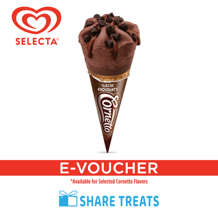 Selecta Cornetto Ice Cream (SMS eVoucher) | Lazada PH