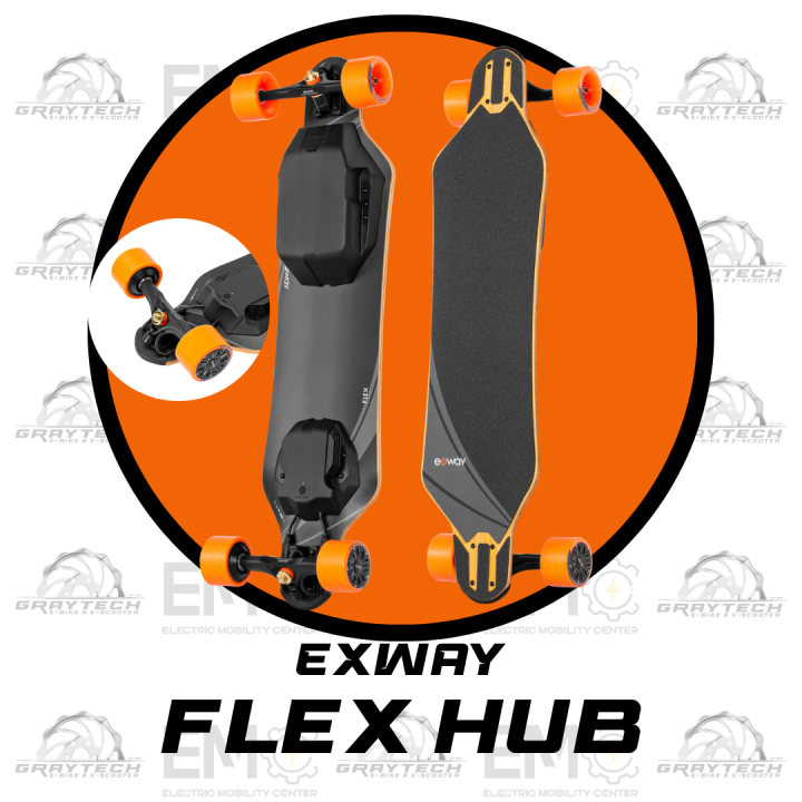 EXWAY FLEX | EXWAY ELECTRIC SKATEBOARD - Graytech | Lazada PH