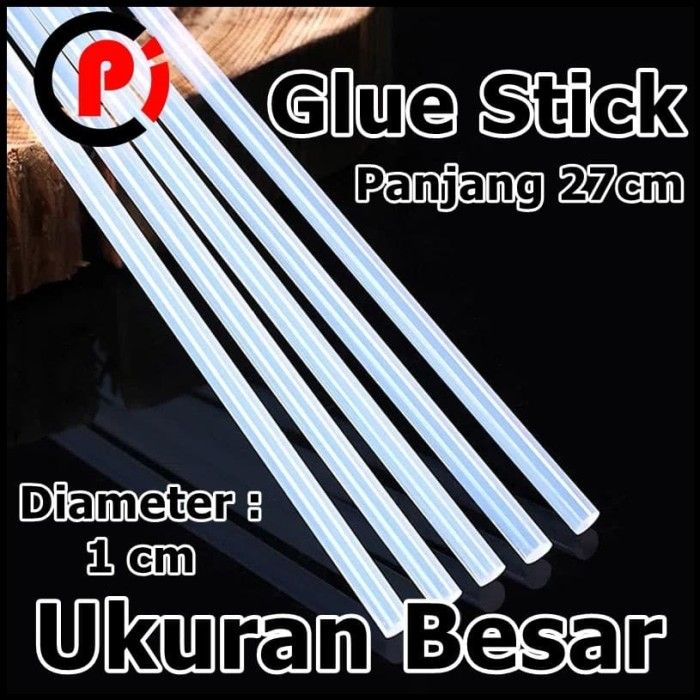 Glue stick gun isi lem tembak besar panjang 27 cm diameter 1cm | Lazada ...