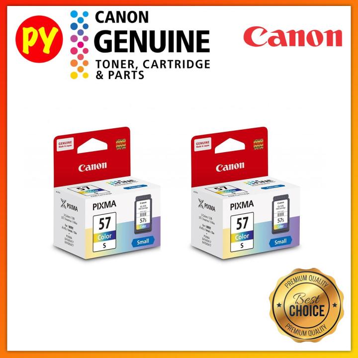 Canon CL-57s Original Color Ink Cartridge Twin (X2) Pack | Lazada