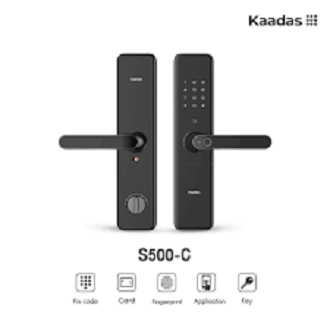 กลอนประตูดิจิตอล Digital Doorlock Kaadas S500-C Lever Smart Lock Black สีดำ | Lazada.co.th