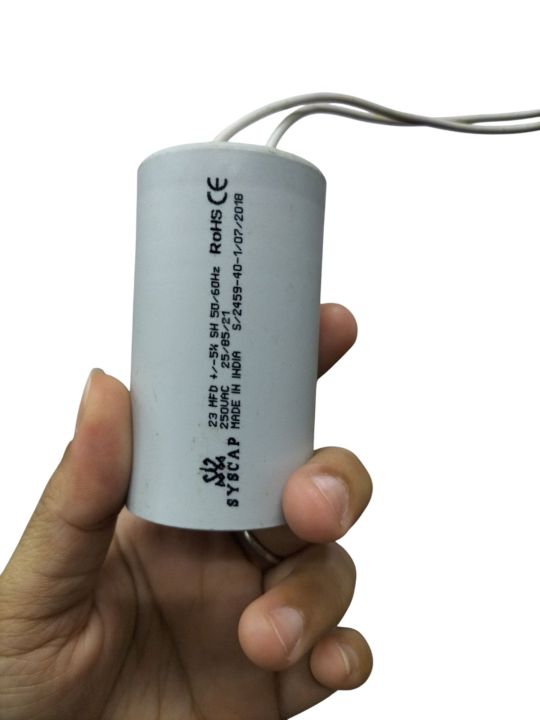 Motor Running Capacitor 23MFD 250 VAC, SYSCAP | Lazada PH