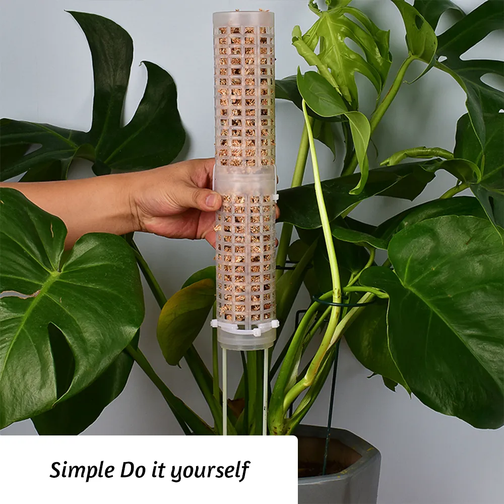 plastic extendable plant pole cover for plant diy moss pole sphagnum ...