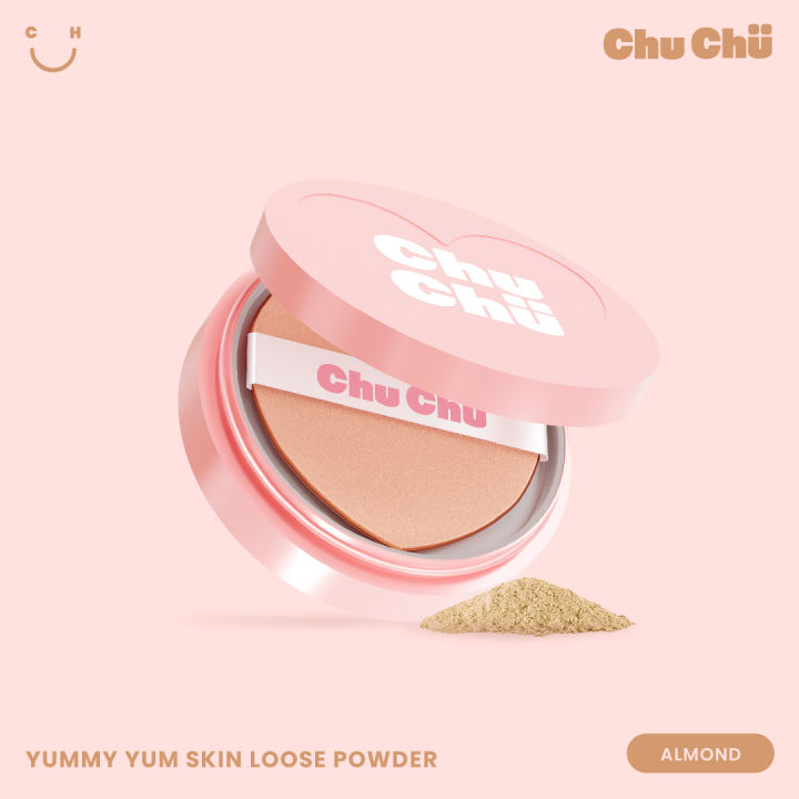 Chu Chu Beauty Yummy Yum Skin Loose Powder in Almond | Lazada PH
