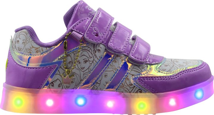 Disney Princess LED Shoes Gisela Lt. Purple | Lazada PH