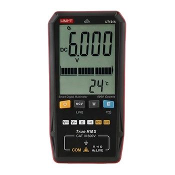 UNI-T Smart Digital Multimeter UT121A UT121B UT122 AC DC Voltage Tester ...