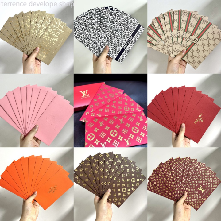 In 2024 10pcs/Box Angpao Red Envelopes Red Packet Xmas Christmas Gift ...