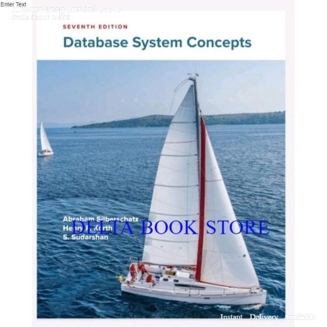 Database System Concepts 7th 7e 7 seventh edition by Abraham ...