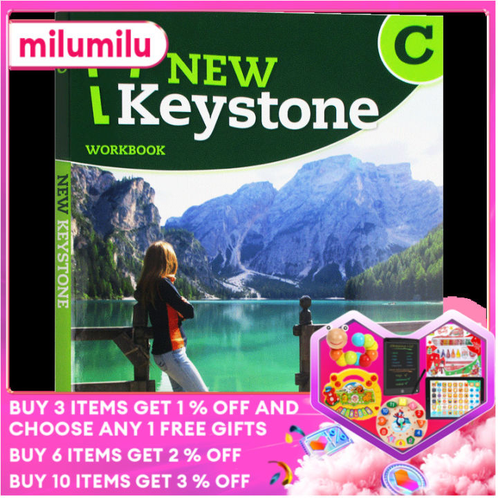 milu Original English ESL Textbook Exercise Book New Keystone Level 3 ...
