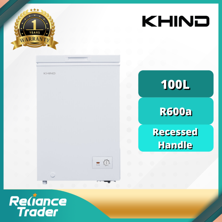 KHIND 100L DUAL FUNCTION CHEST FREEZER FZ100W | Lazada