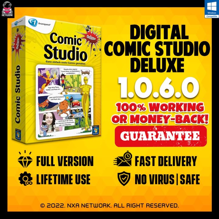 Digital Comic Studio Deluxe 1.0.6.0 | Guide Provided | Lifetime Full ...