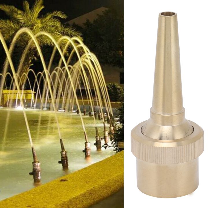 [Easybuy88] G1/2 20mm Female Thread Brass Fountain Nozzle Adjustable ...