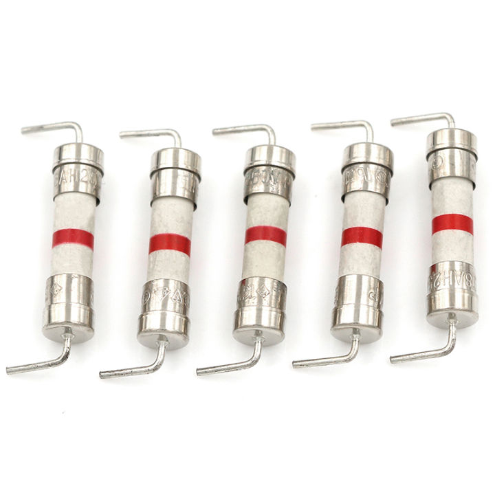 maelovely 5Pcs 8A 250V 5x20mm ceramic body time-lag axial lead fuse ...