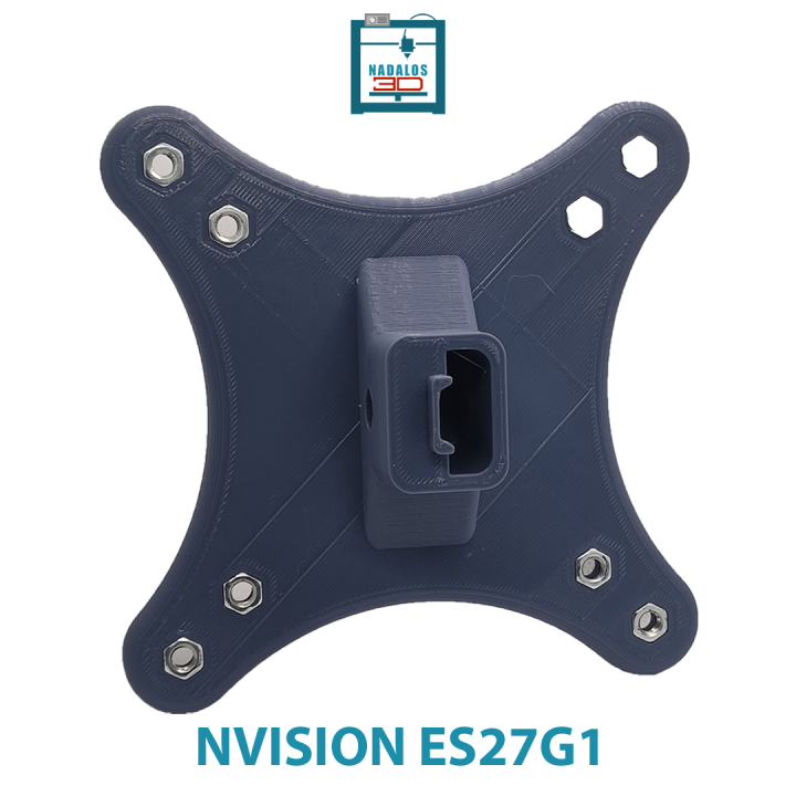 Nadalos 3D VESA Mount Adapter - NVision ES27G1/ ES32G1 - Gamdias Atlas ...