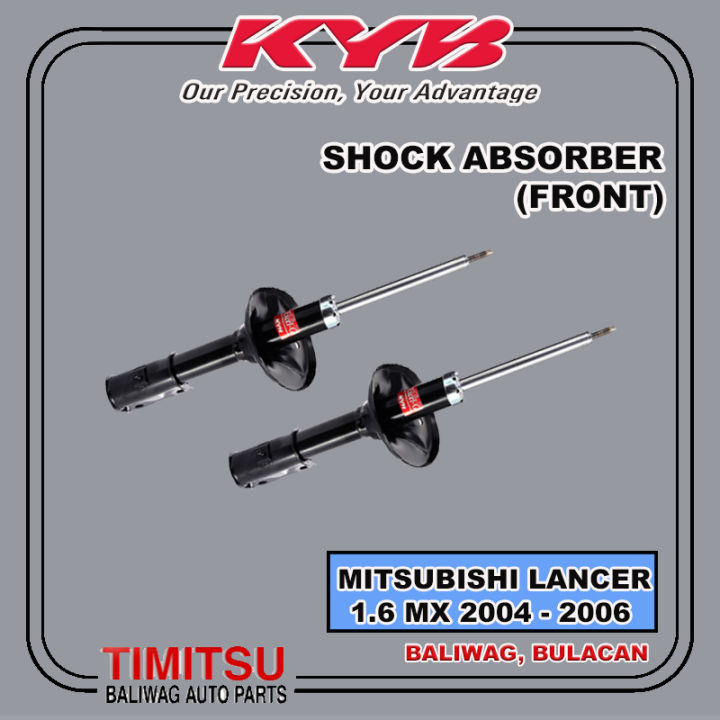 SHOCK ABSORBER FRONT SET LANCER 1.6 2004-2006 MX MN101957 PART NO ...