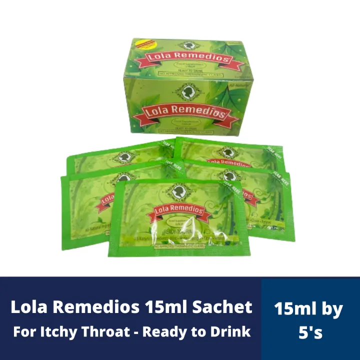 Lola Remedios Sachet by 5's (For itchy throat relief) | Medic One ...