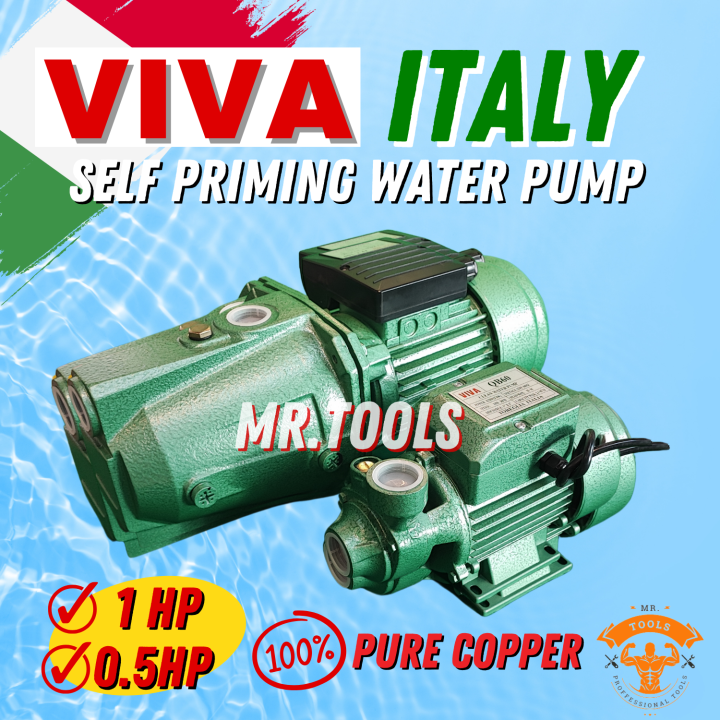 VIVA ITALY (ORIGINAL) CLEAN WATER PUMP (1 HP / 0.5 HP) (HIGH QUALITY ...