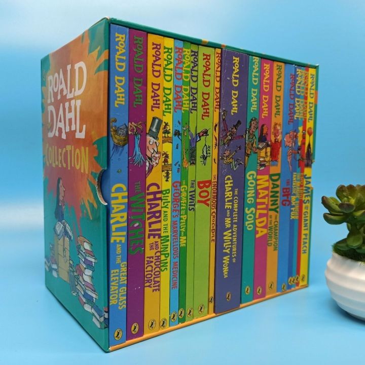 16Books Box Set Roald Dahl Collection Children's Literature Novel Story ...