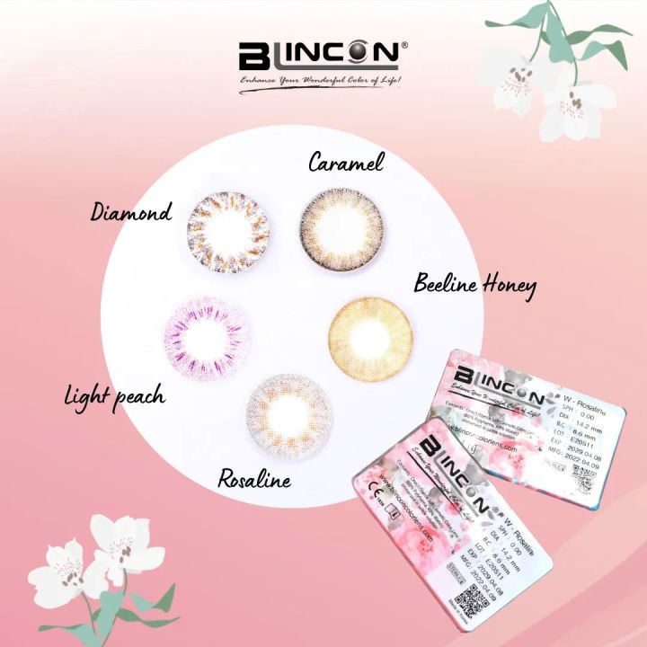 [NEW STOCK] Blincon W Series 3 Month Disposable Contact Lens 2pcs/Box ...