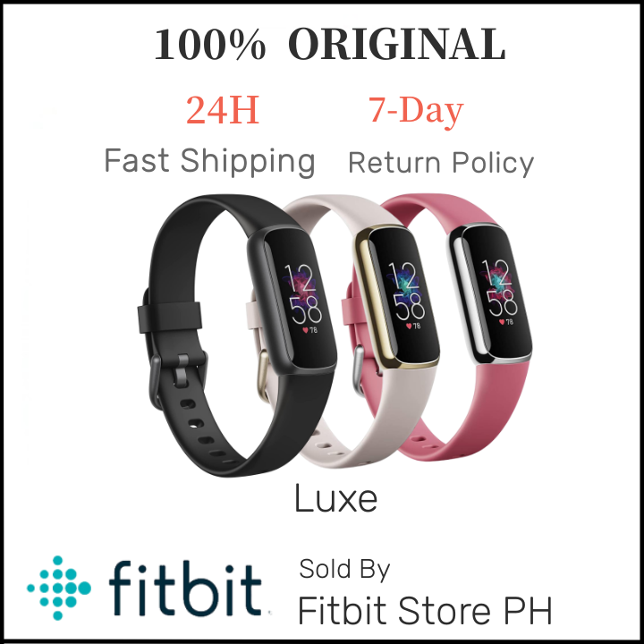 Fitbit Luxe Fitness and Wellness Tracker with Stress Management, Sleep ...