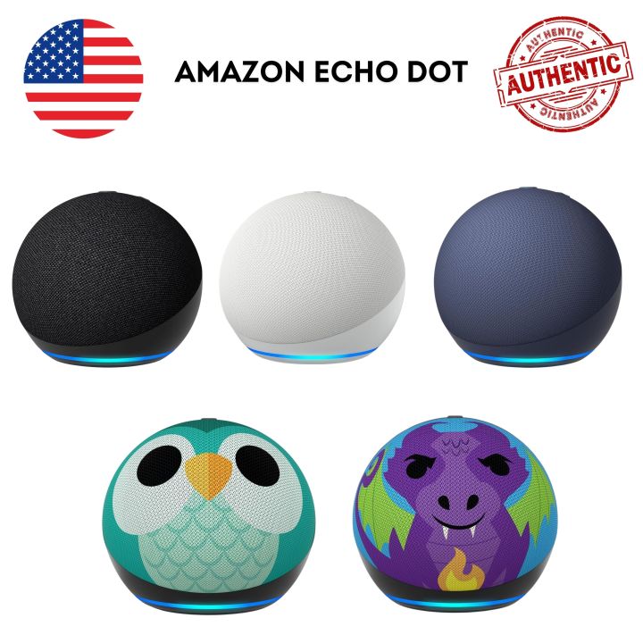 Amazon Echo Dot (5th generation), Vibrant sounding Alexa speaker (Color ...