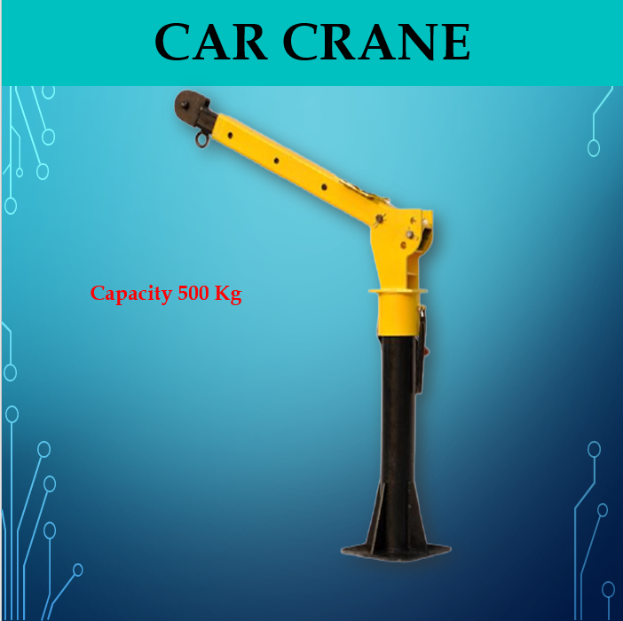 EquipmentPro 500kg Car Crane Mini Crane (Works With Car Winch 3000LBS ...