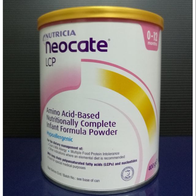 Nutricia Neocate LCP 400G EXP 5/26 | Lazada