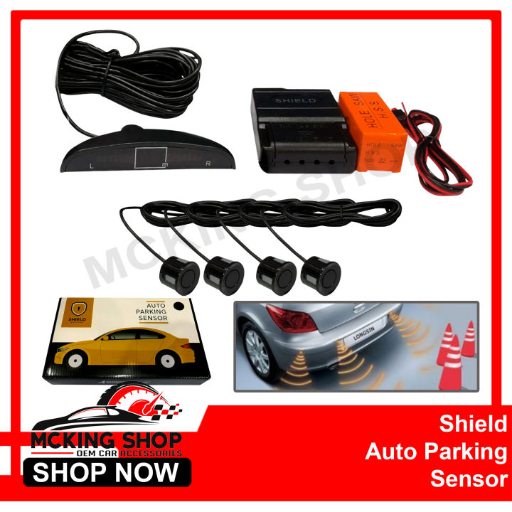 Shield Universal 4 Eye Rear Bumper Auto Parking Sensor | Lazada PH