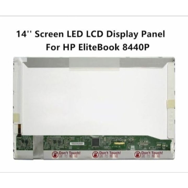 Layar LCD LED FOR HP EliteBook 8440p 8440w B140RW01 v.2 LP140WD1-TPD1 ...