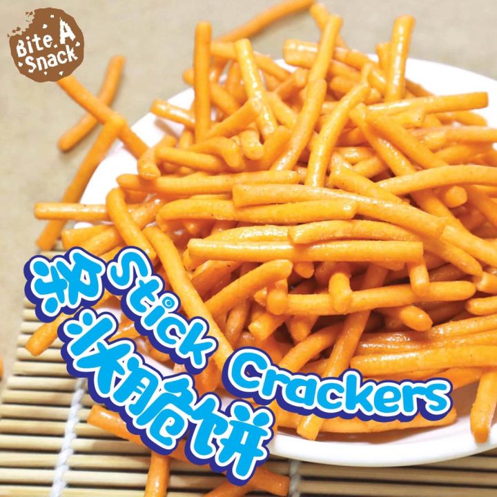 HALAL🌟Stick Crackers / Five Tasty Stick Biscuits 条状脆饼 200g+-/pack | Lazada