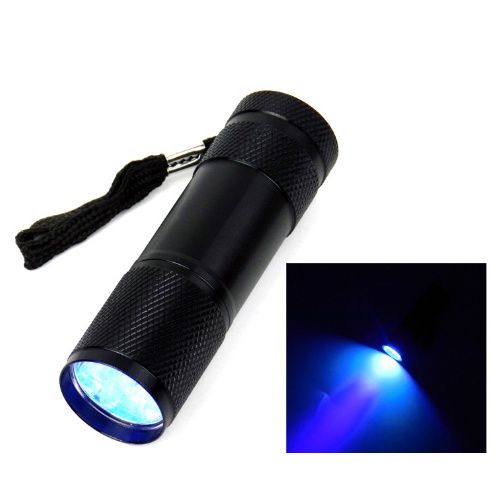 UV Curing LED Torch Light, with 9-LED Batteries (Not included) | Lazada
