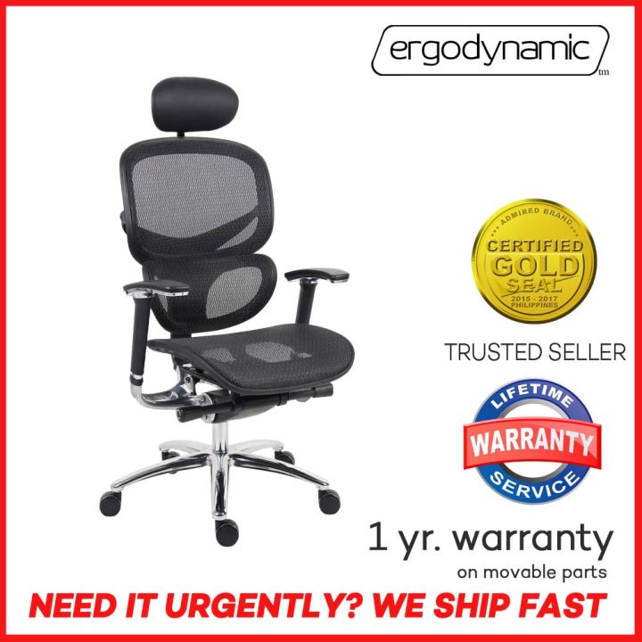 Ergodynamic Human V2.0 Full Adjustment Office Chair with Lumbar Back ...