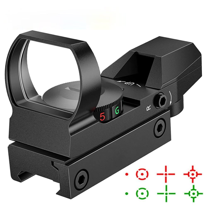 Hot Sale!!20mm Rail Scope Optics Red Dot Sight Reflex 4 Reticle ...